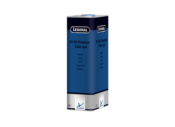Lesonal 2k HS premium clear 420 5ltr - Autolak - Autolakken - Autolak b