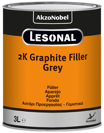 2K Graphite Filler wit 3ltr - Autolak - Autolakken - Autolak bestellen